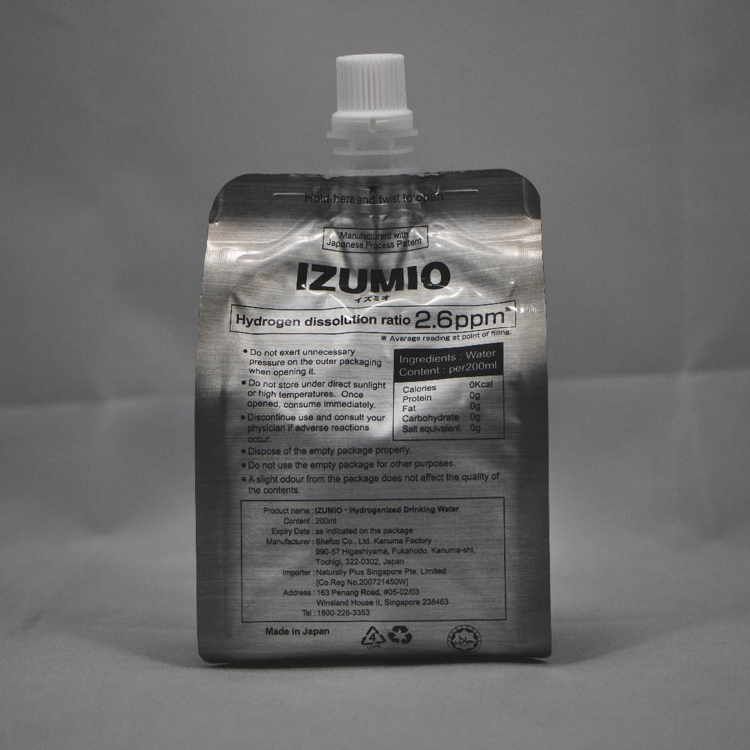 IZUMIO **HIGHEST Hydrogen Content Hydrogenated Water Made in Japan(2x ...