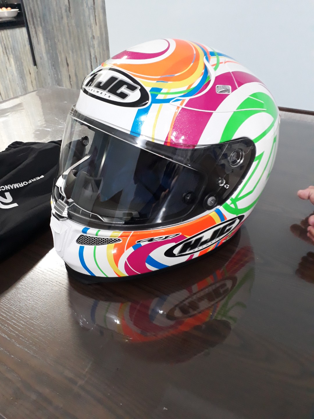 Hjc rpha 10 plus (L), Motorcycles, Motorcycle Apparel on Carousell