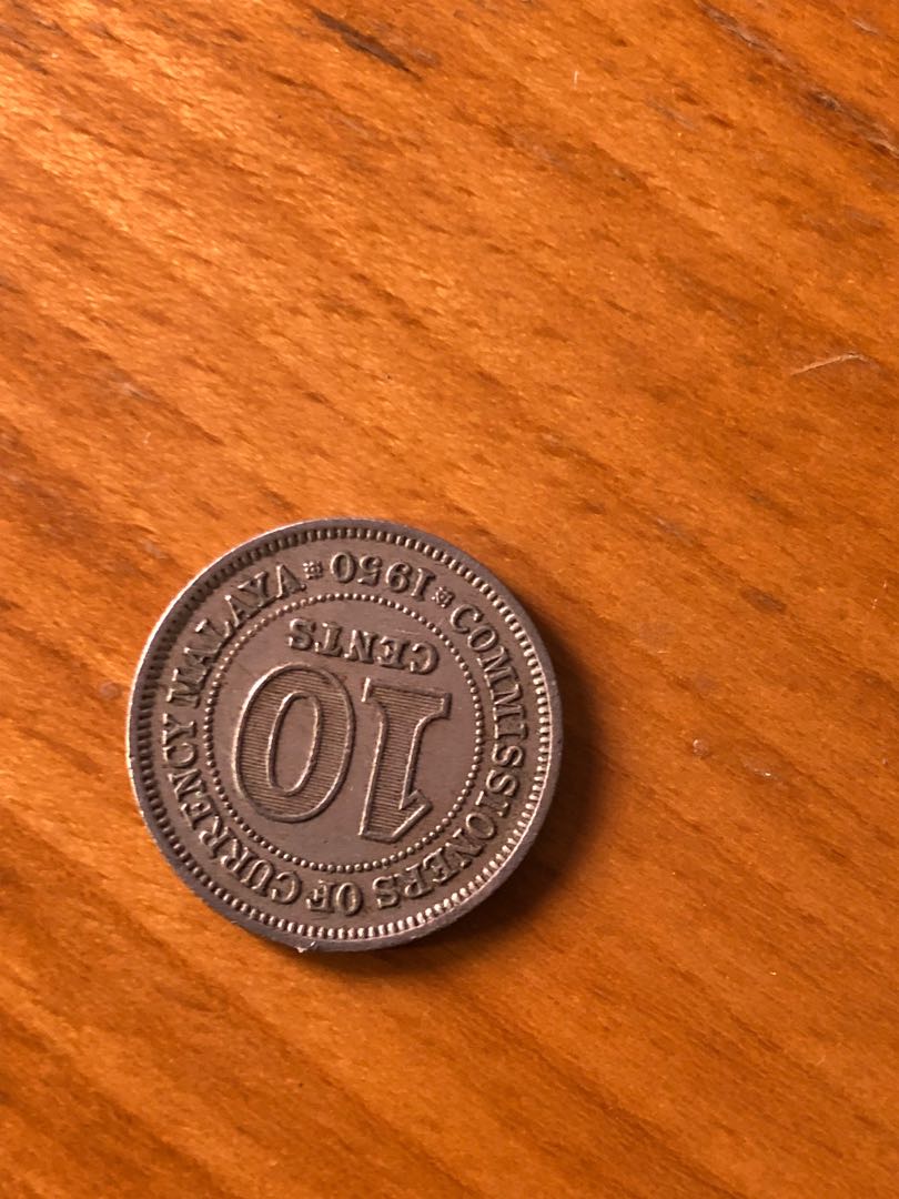 King George the sixth 1950 10 cents, Hobbies & Toys, Collectibles ...