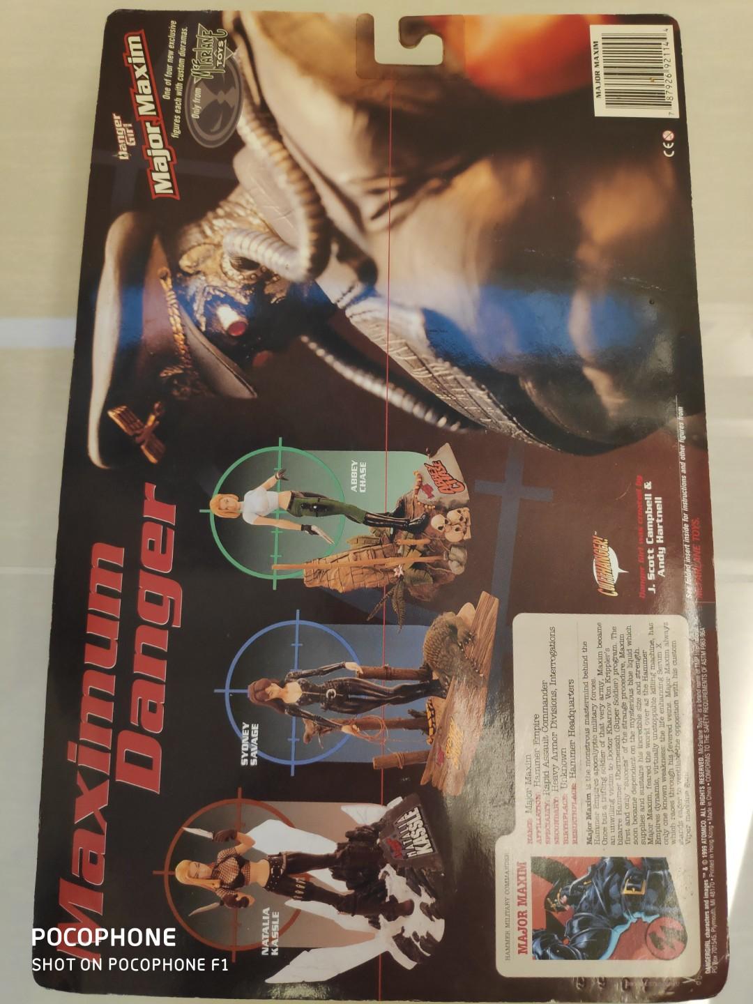 Major Maxim from Danger Girl Series, Hobbies & Toys, Toys & Games on ...