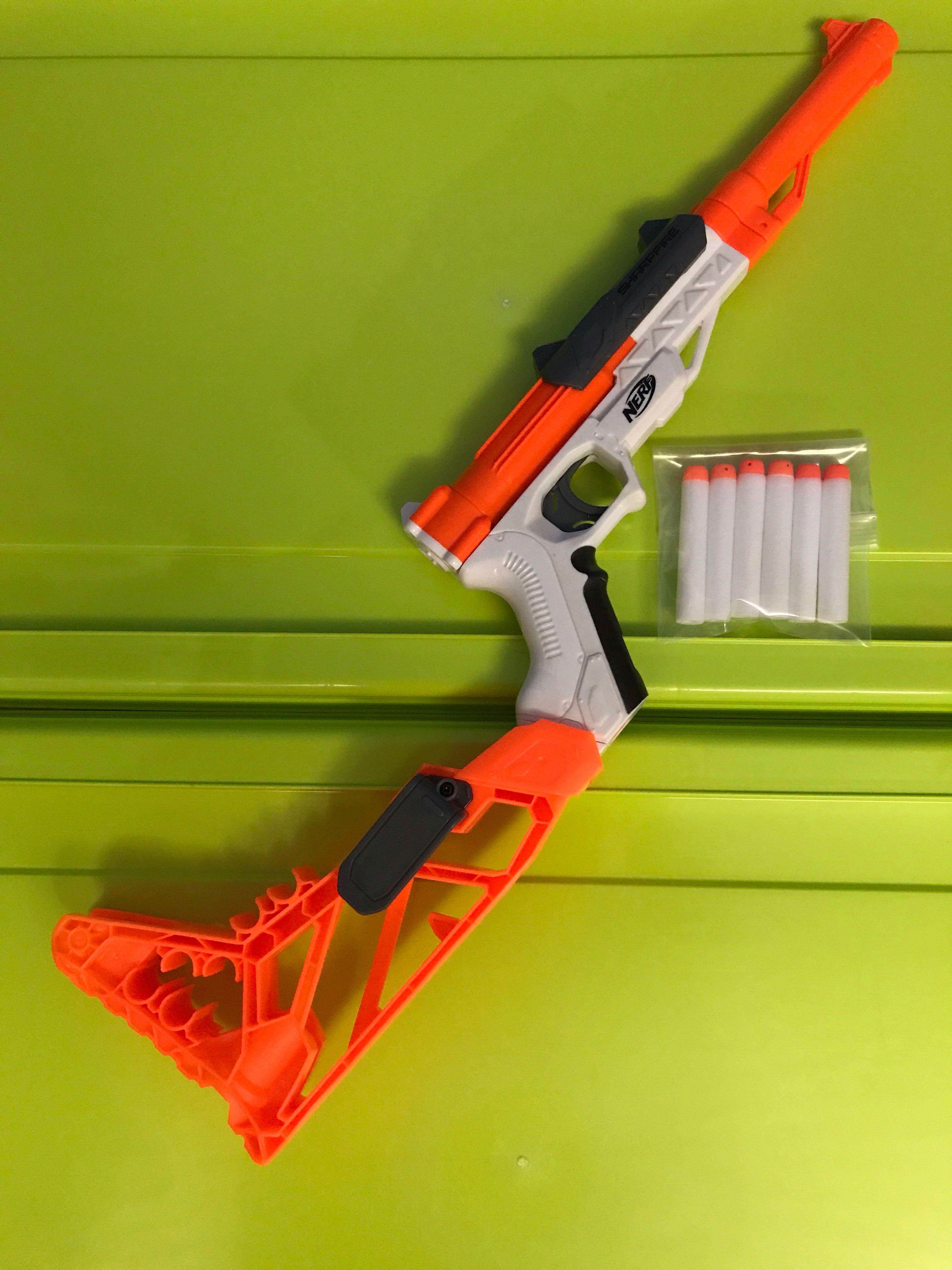 Nerf Sharpfire, Hobbies & Toys, Toys & Games on Carousell