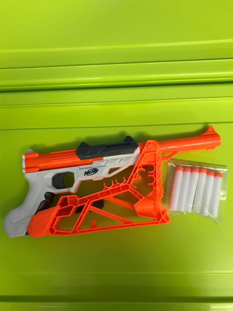 Nerf Sharpfire, Hobbies & Toys, Toys & Games on Carousell