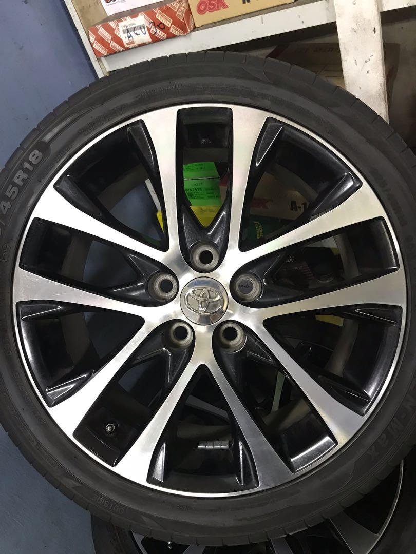 New Toyota Estima 18" Rims and Tyres, Car Accessories, Tyres & Rims on ...