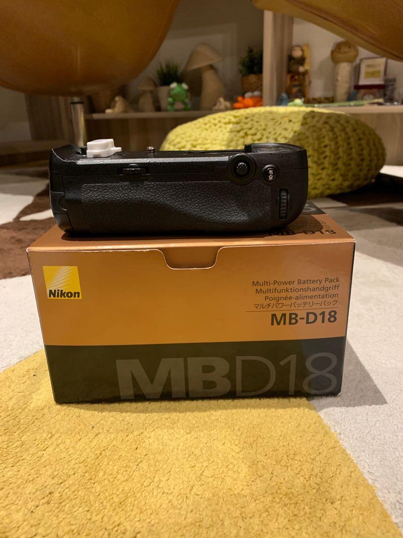 Nikon MB-D18 Multi-Power Battery Pack/Vertical Grip, Photography ...