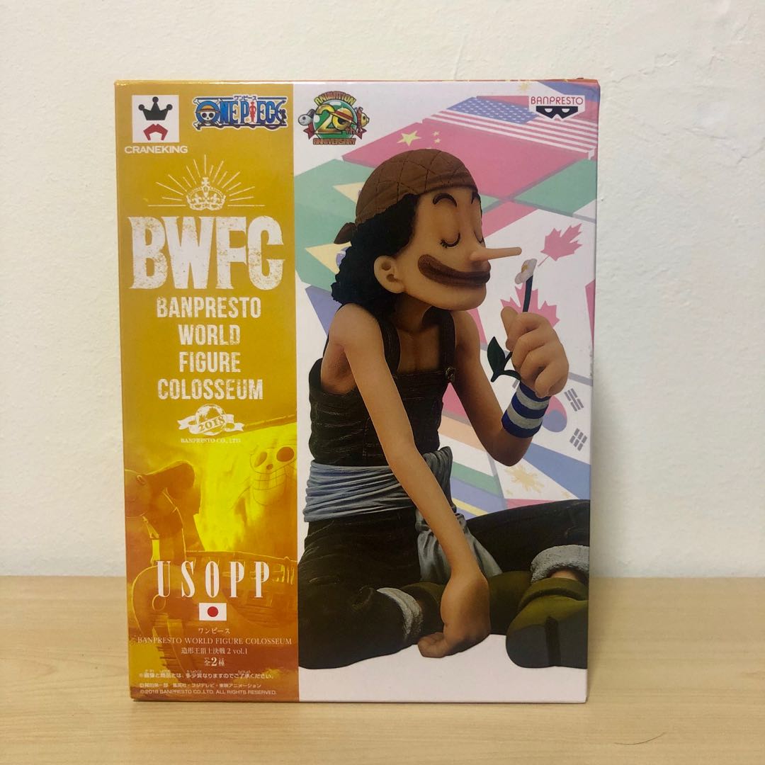 ONE PIECE USOPP BWFC WORLD FIGURE COLOSSEUM 2018 VOL. 1 BANPRESTO, Hobbies & Toys, Toys & Games ...