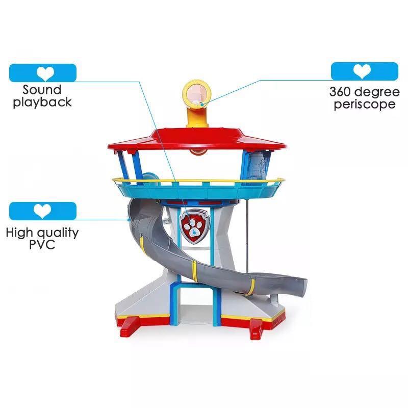 Paw Patrol Lookout Tower Toys Cake Topper, Hobbies & Toys, Toys & Games ...