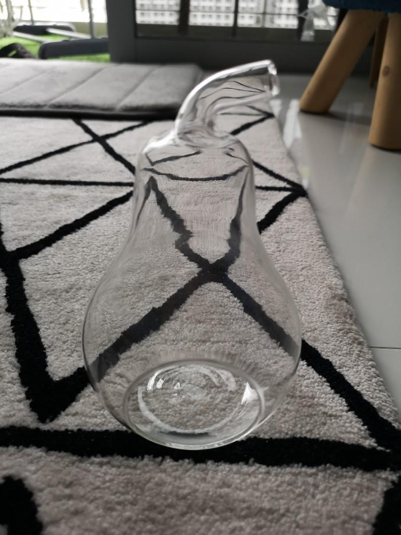 Pear shape glass for terrarium, Furniture & Home Living, Gardening ...