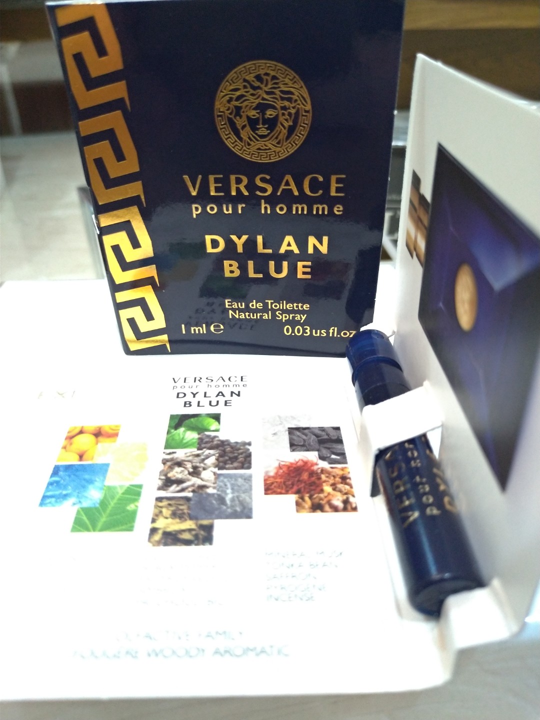Perfume Samples: Versace Dylan Blue 1ml, Beauty & Personal Care ...