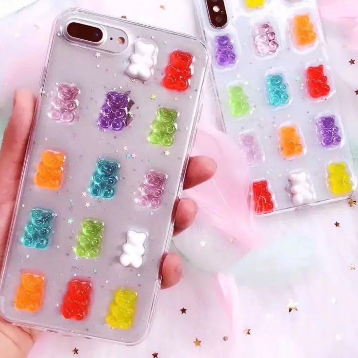 PO 3D Gummy bear case, Mobile Phones & Gadgets, Mobile & Gadget ...