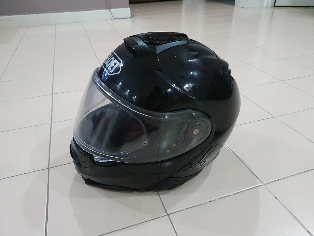 Shoei Neotec 2 + Sena SRL (Gloss Black), Motorcycles, Motorcycle ...