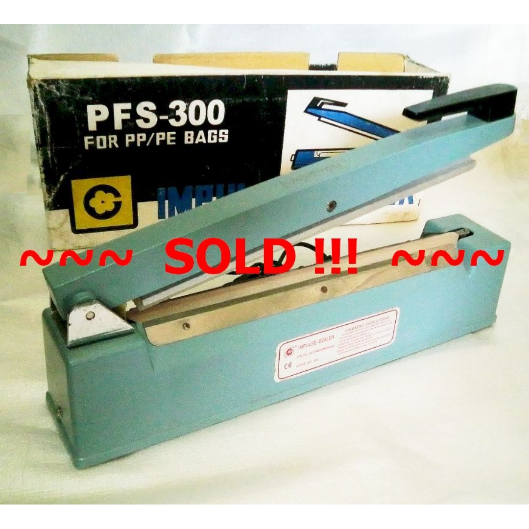 ~~~SOLD !!! ~~~KInGSTaR PFS 300 IMPLUSE Plastic Bag SeaLeR $38 ...