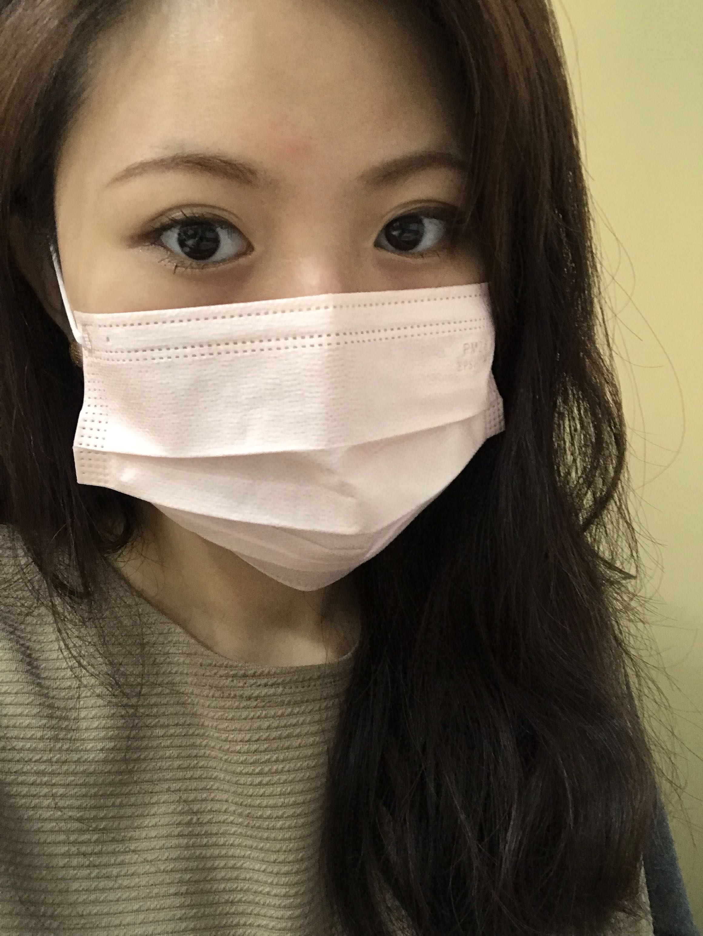 Surgical mask (Peach colour), Health & Nutrition, Face Masks & Face ...