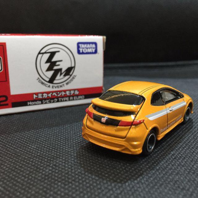 Tomica Event Model Honda Civic FN2 Type R Euro Orange, Hobbies & Toys ...