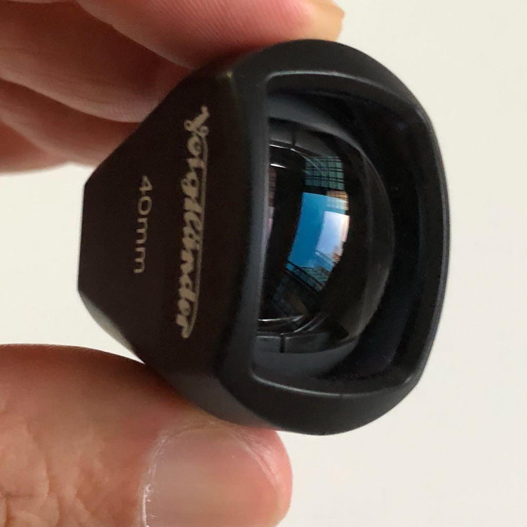[ SOLD ] Voigtlander 40mm Optical Viewfinder, Photography, Cameras on ...