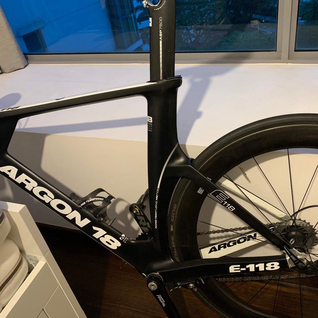 Argon 18 E118 Triathlon Bike, Sports Equipment, Bicycles & Parts, Bicycles on Carousell