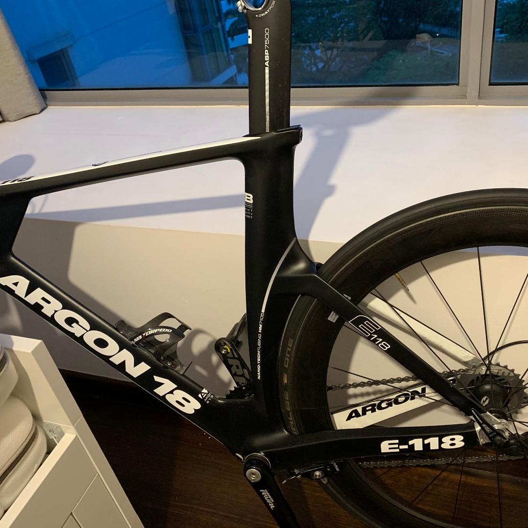 Argon 18 E118 Triathlon Bike, Sports Equipment, Bicycles & Parts, Bicycles on Carousell