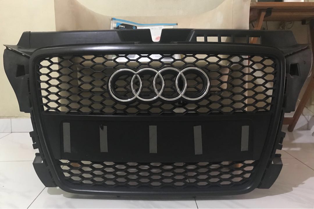 Audi HoneyComb Grille, Car Accessories, Accessories on Carousell