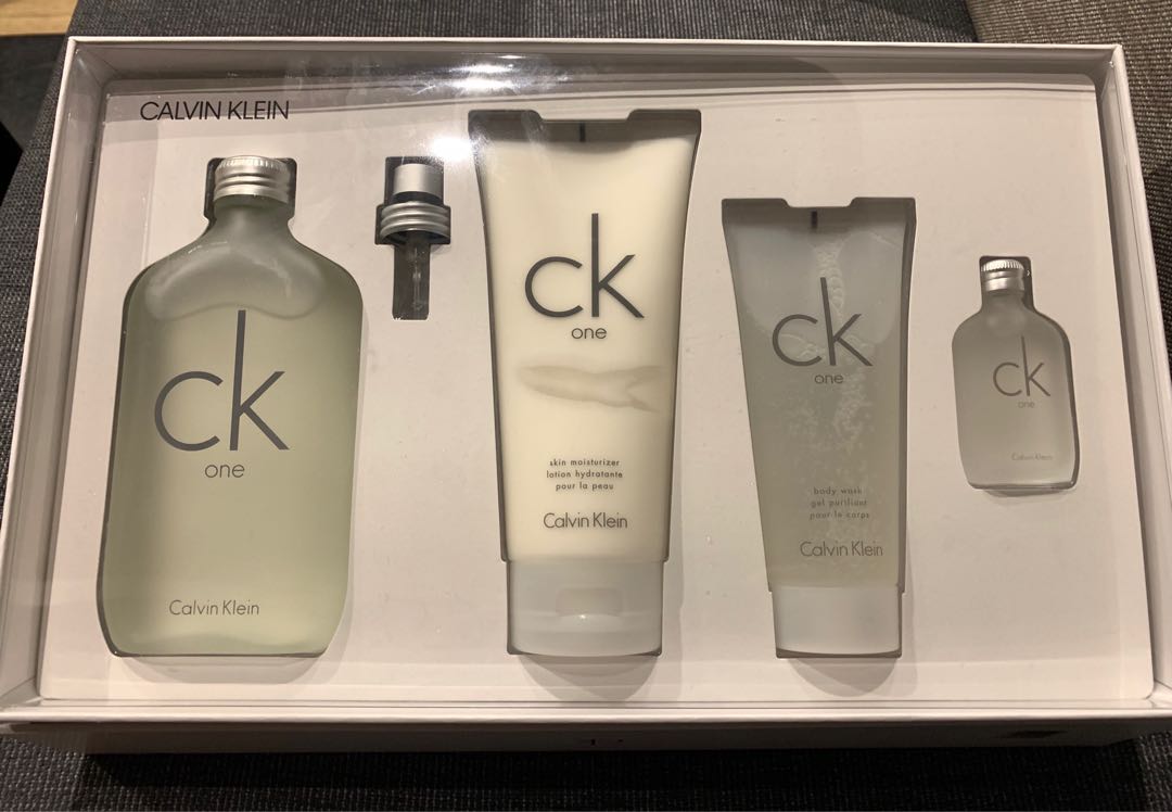 Aurhentic CK One Holiday Set, Beauty & Personal Care, Fragrance ...
