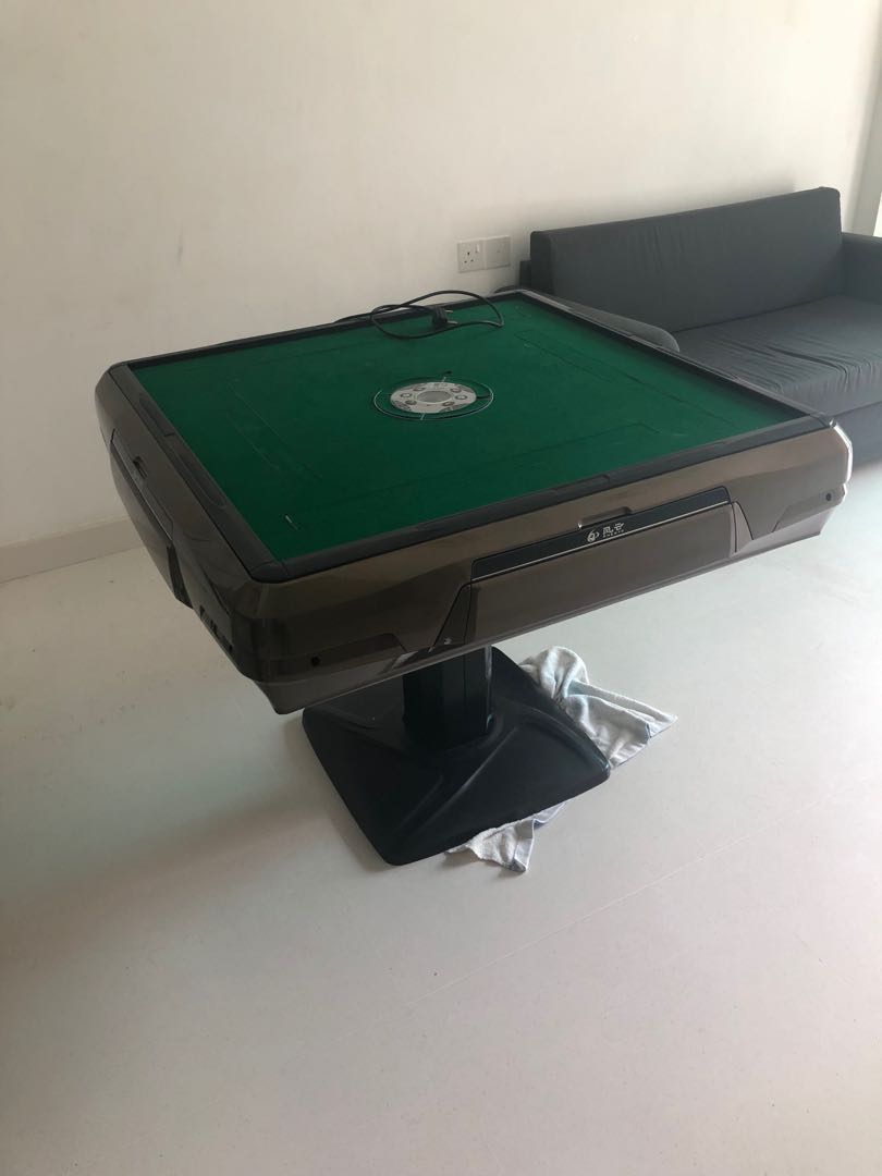 Automatic majiang table, Furniture & Home Living, Furniture, Tables ...