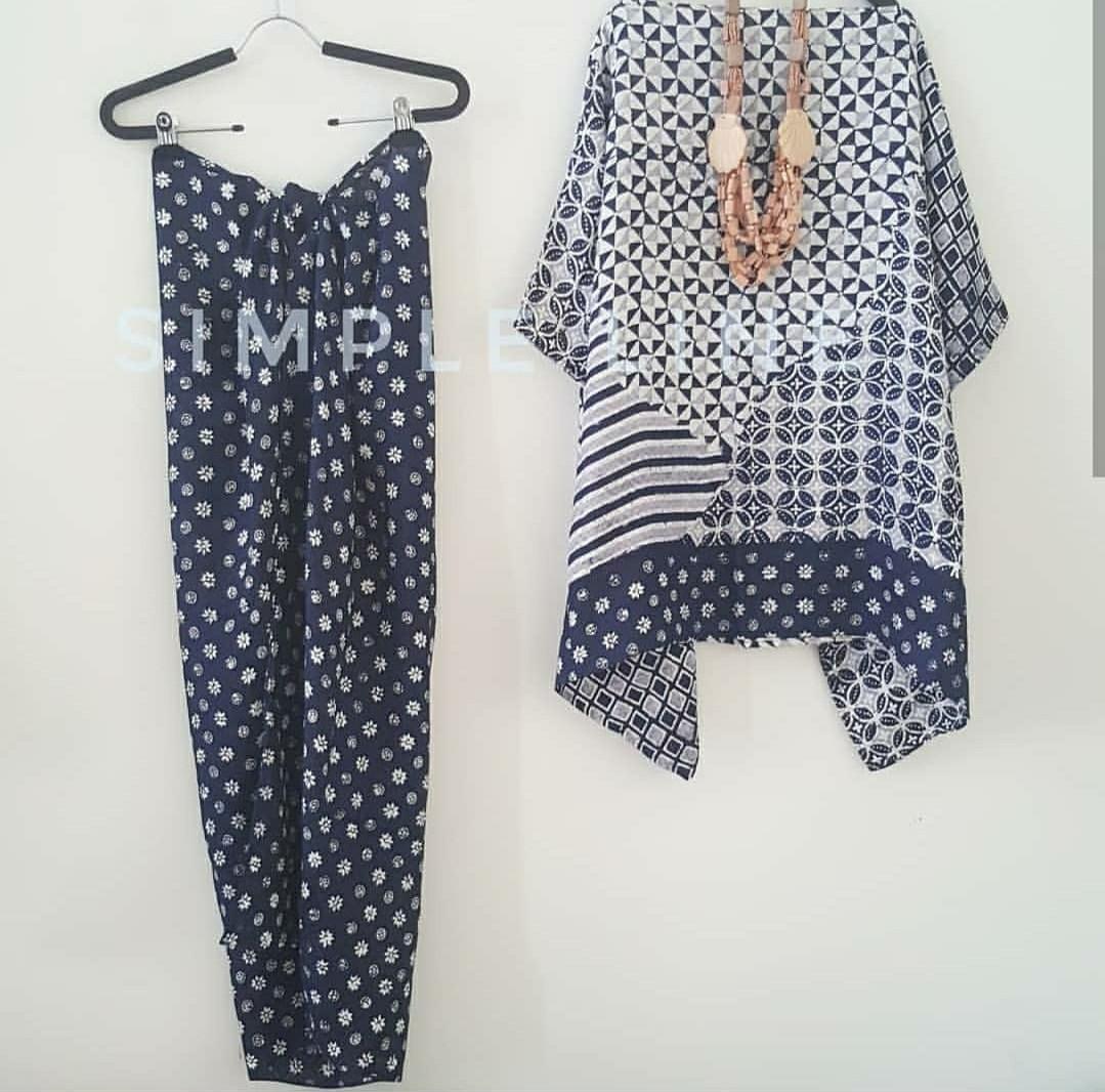Batik Dobi Set, Women's Fashion, Muslimah Fashion, Baju Kurung & sets ...