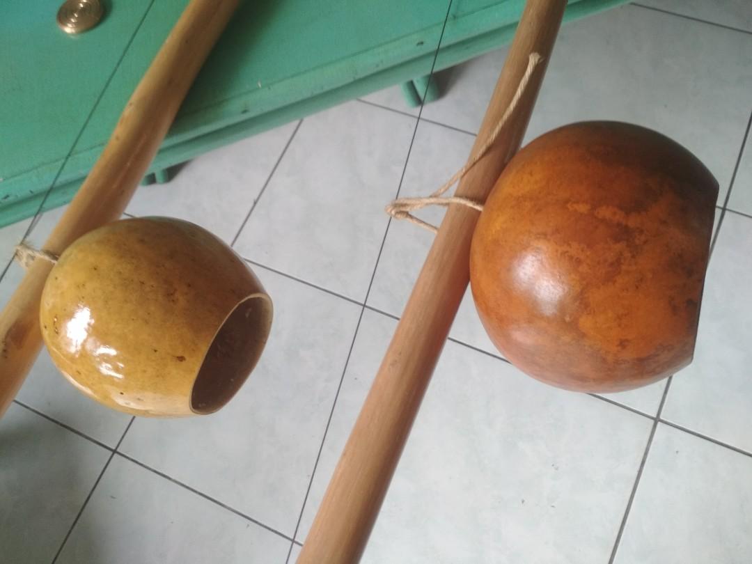 Berimbau perkusi musik Brazil Capoeira, Musik & Media, Alat di Carousell