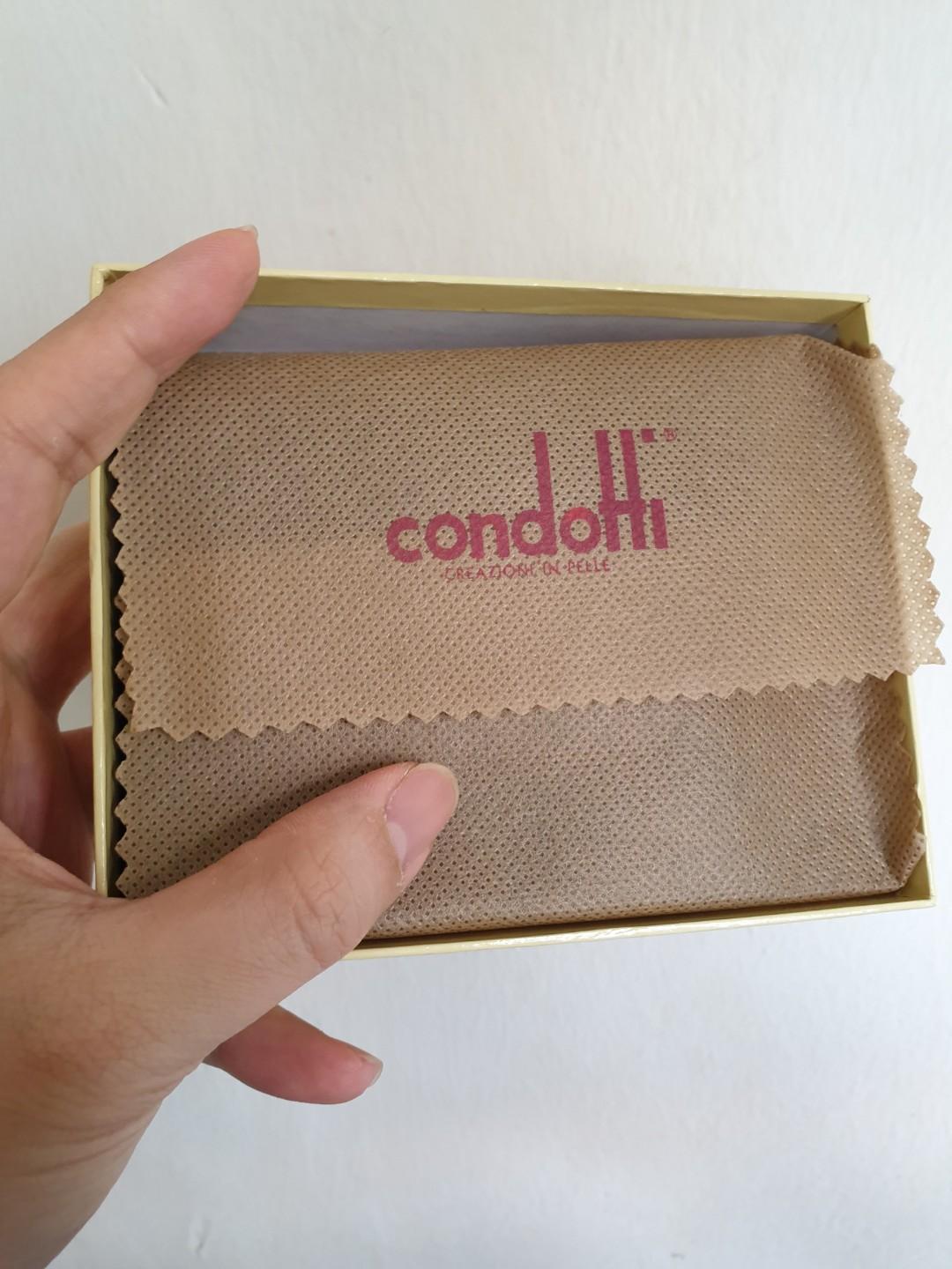 [BNIB] Condotti Brown Leather Wallet, Men's Fashion, Watches ...