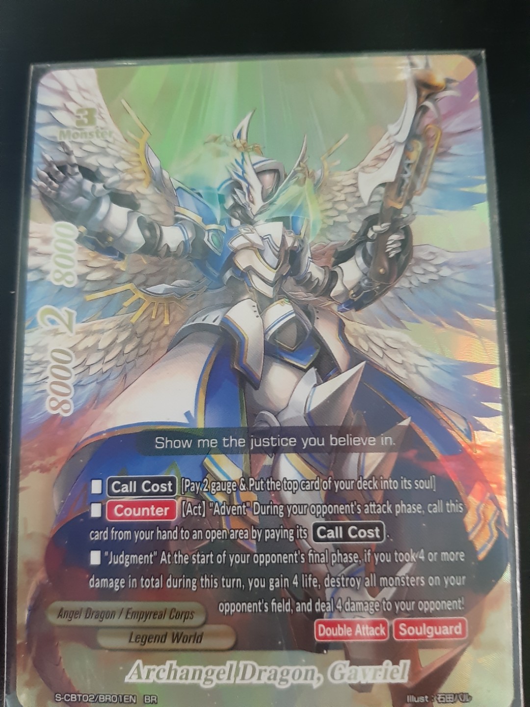 Buddyfight br archangel dragon gavriel, Hobbies & Toys, Toys & Games on ...
