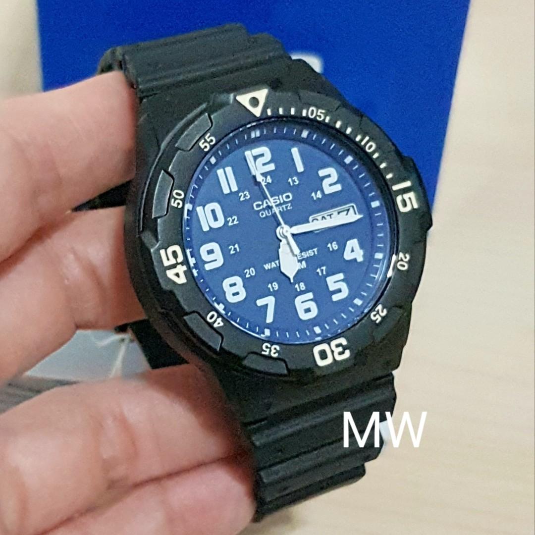 Casio original men analog resin sports watch mrw200h brand new, Mobile ...