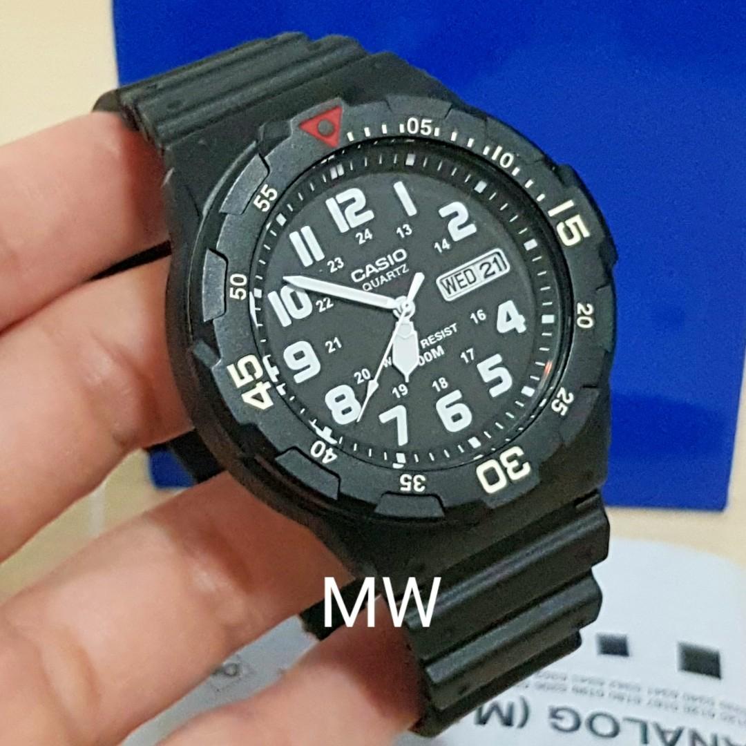 Casio original men analog resin sports watch mrw200h brand new, Mobile ...