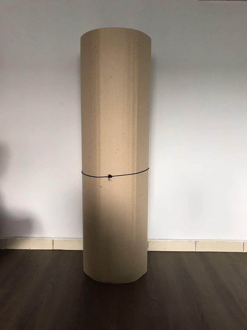 CORRUGATED PAPER (20M) paper roll, Everything Else on Carousell