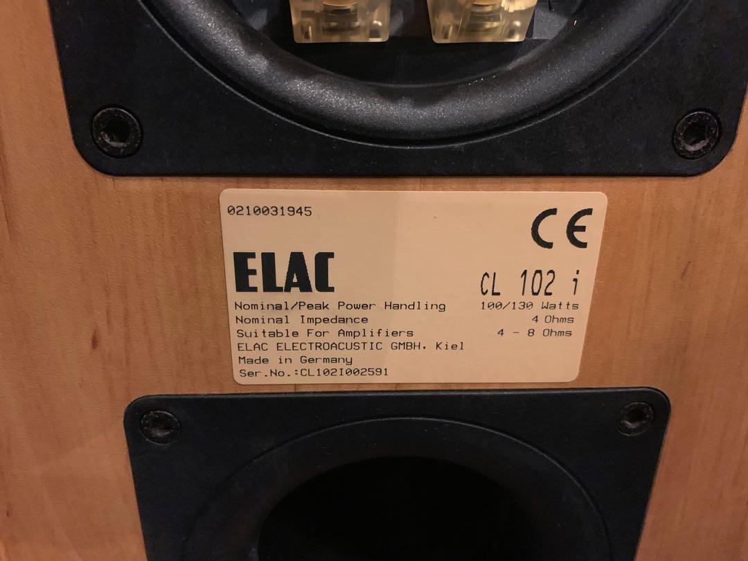 ELAC CL-102i Speakers, Audio, Soundbars, Speakers & Amplifiers on Carousell