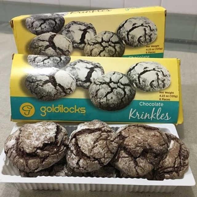 Goldilocks CHOCO KRINKLES #MRTPromenade, Food & Drinks, Packaged ...