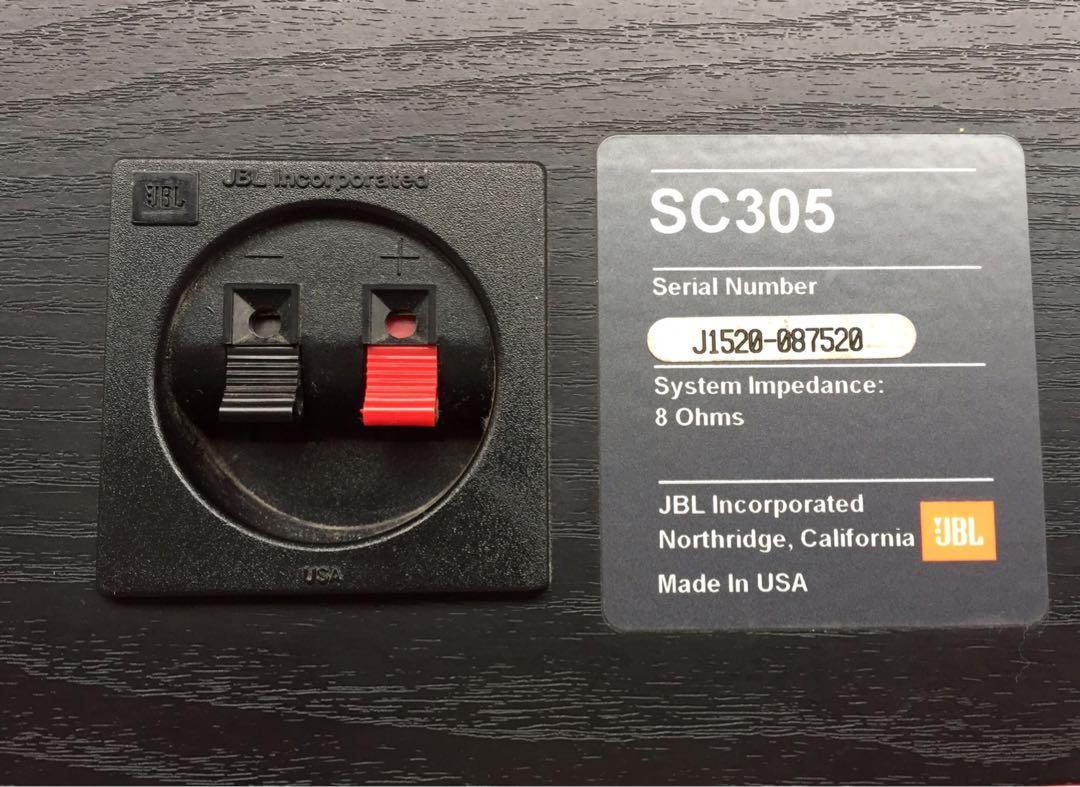 JBL center speaker SC305, Audio, Soundbars, Speakers & Amplifiers on ...