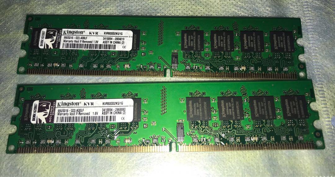 Kingston KVR RAM, Computers & Tech, Parts & Accessories, Networking on ...