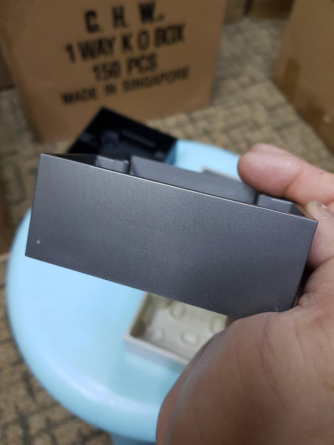 Legrand colour 1 gang surface mounting box for switch, Furniture & Home ...