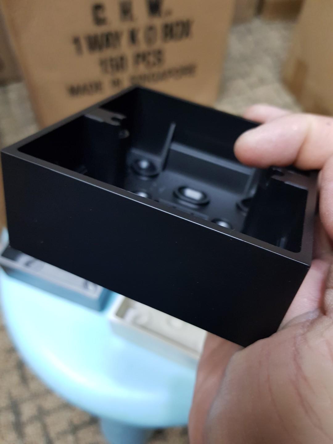 Legrand colour 1 gang surface mounting box for switch, Furniture & Home ...