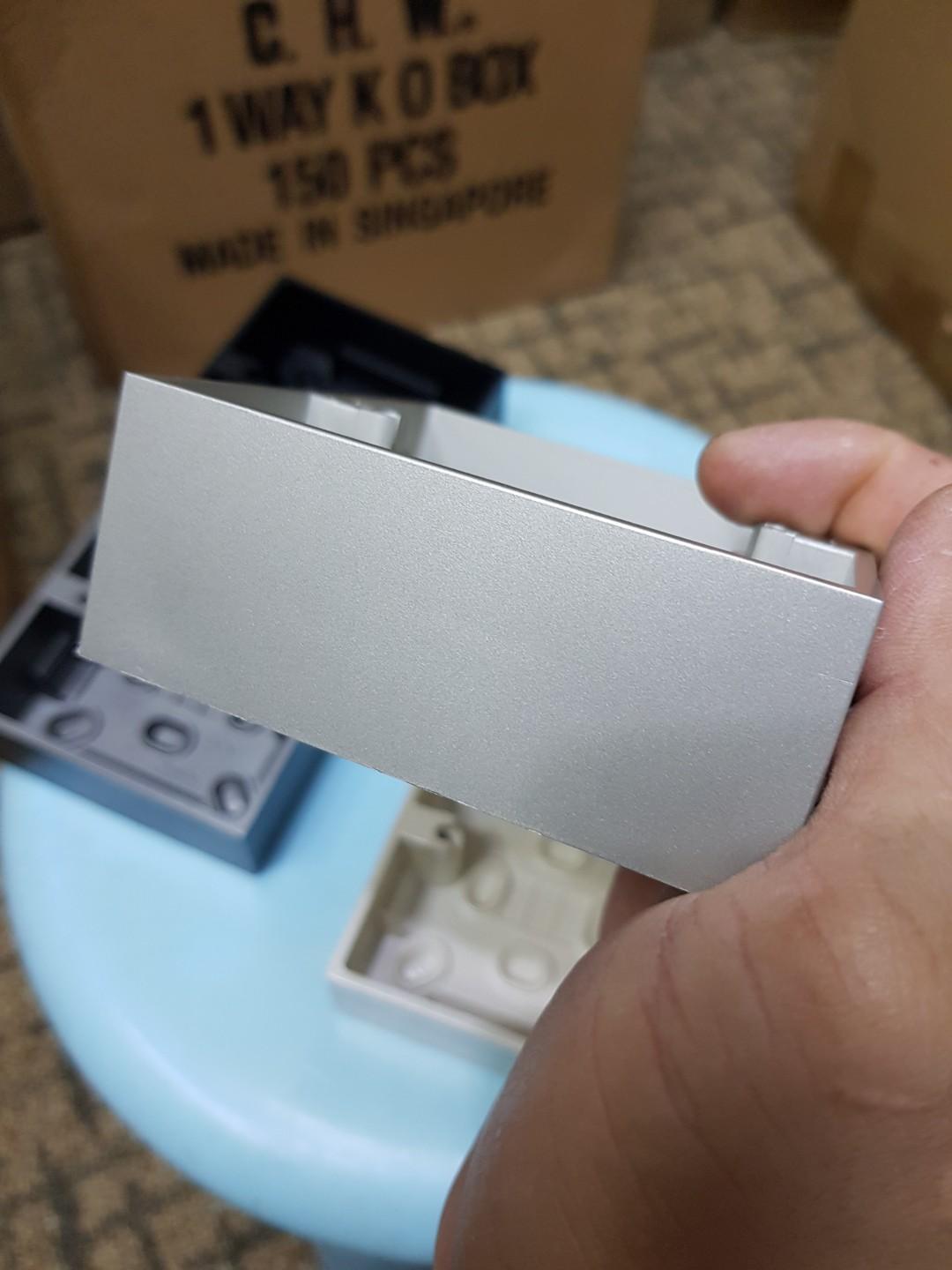 Legrand colour 1 gang surface mounting box for switch, Furniture & Home ...