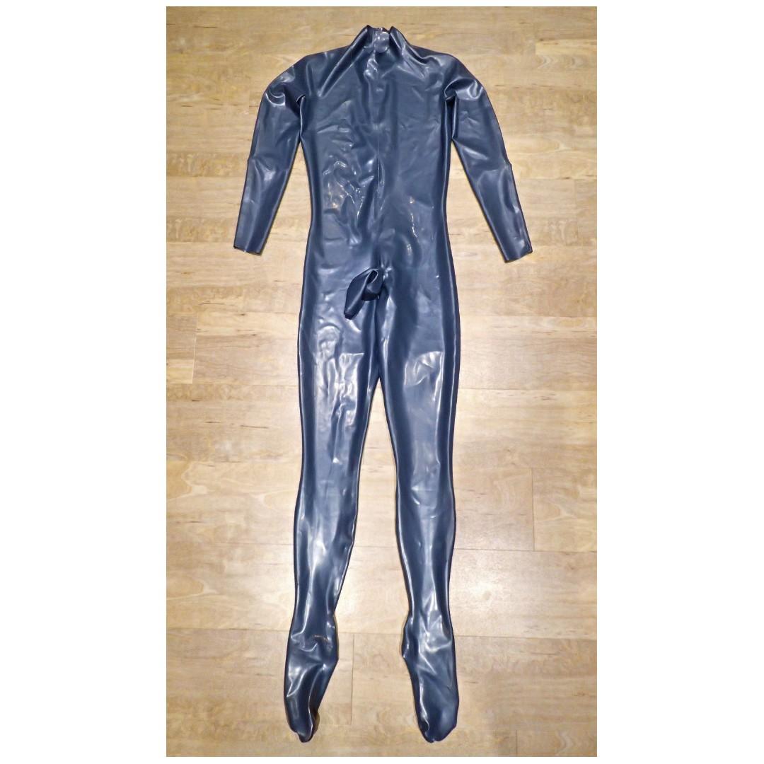 Libidex Neo Latex Fetish Rubber Catsuit Zentai Chlorinated, Men's ...