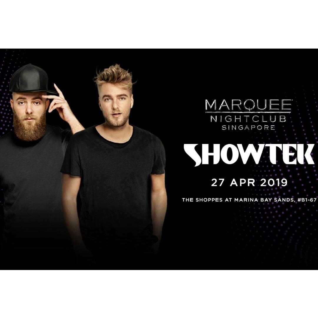 Marquee Singapore Grand Opening Month with Showtek, Tickets & Vouchers ...