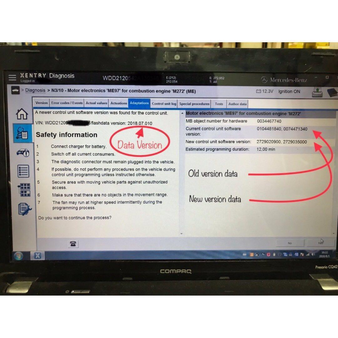 Xentry Update Service