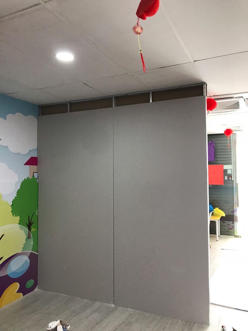 Partition Board Wall untuk Kindergarten dan Bilik Kelas, Services, Home ...
