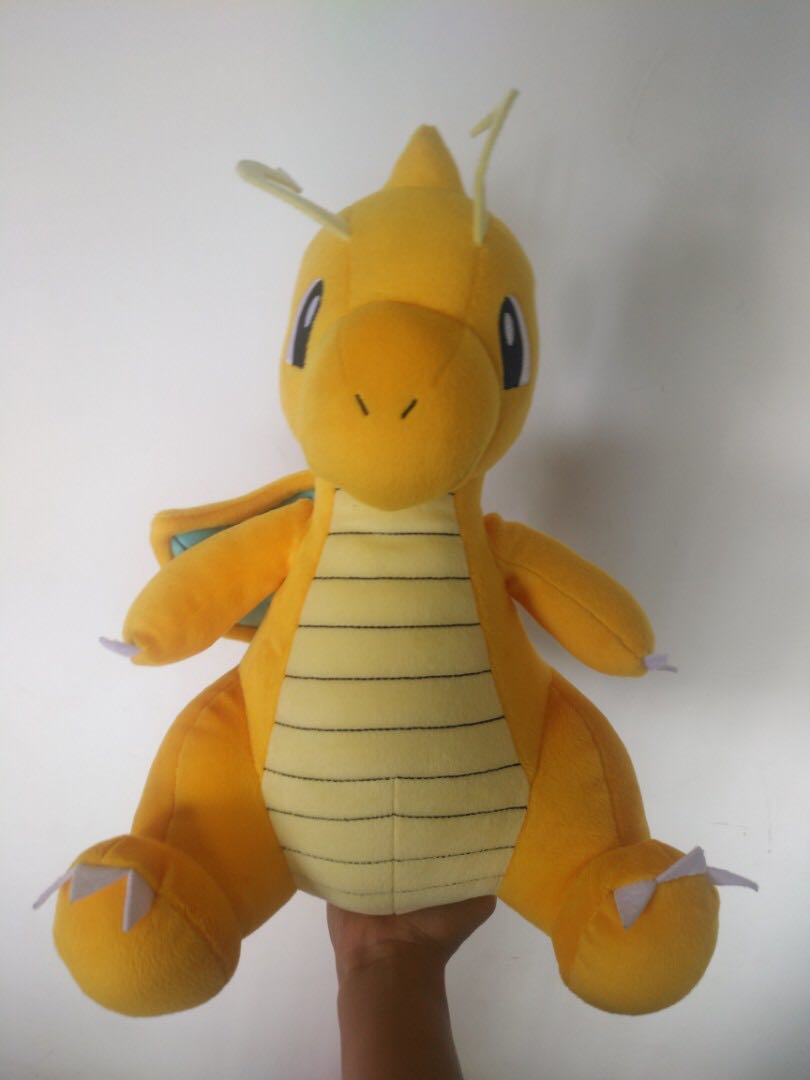 Pokemon Dragonite Plush Toy, Hobbies & Toys, Toys & Games on Carousell