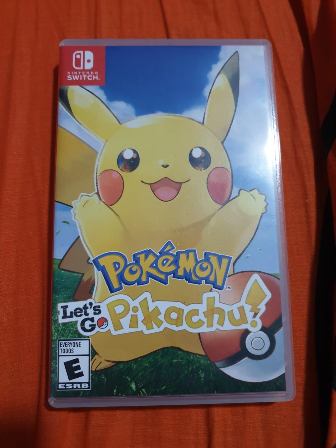 Pokemon pikachu switch, Video Gaming, Video Games, Nintendo on Carousell
