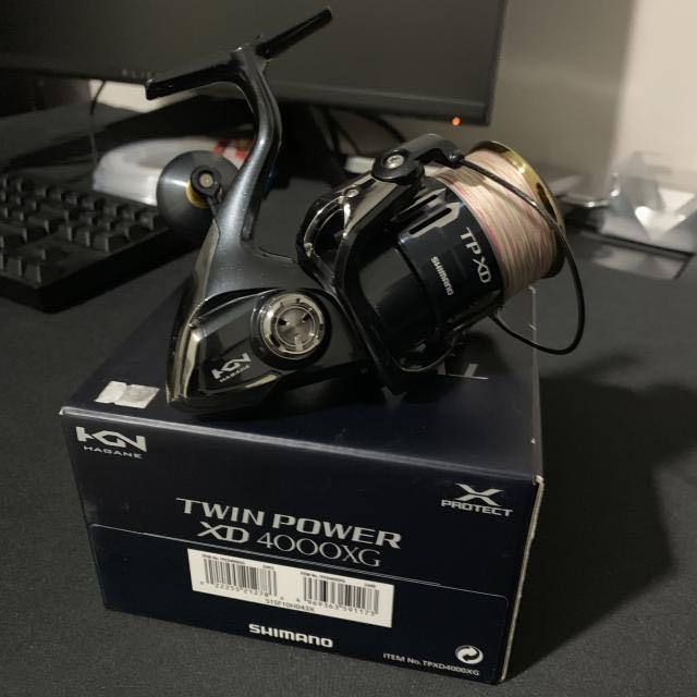SHIMANO TWINPOWER XD 4000XG, Sports Equipment, Fishing on Carousell