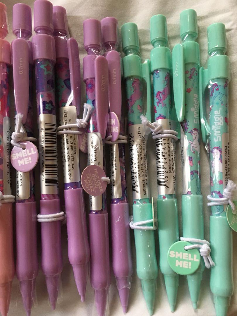 Smiggle Scented Mechanical Pencil, Hobbies & Toys, Stationary & Craft ...