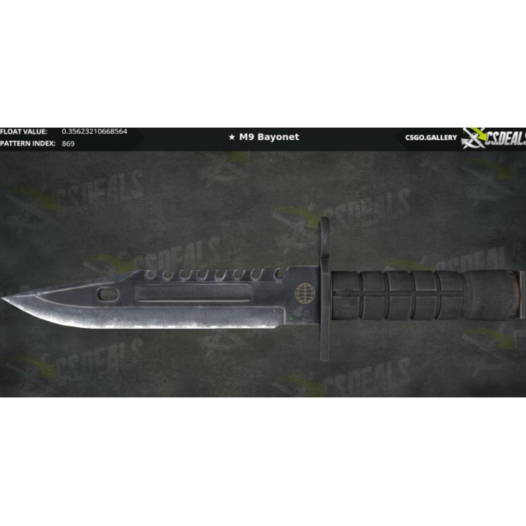 STEAM CSGO M9 Bayonet Vanilla, Video Gaming, Gaming Accessories, Game Gift Cards & Accounts on ...
