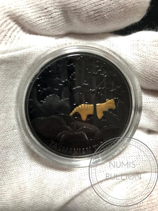 Tasmanian Tiger Echoes Fauna 1 Oz Silver Coin, Hobbies & Toys ...