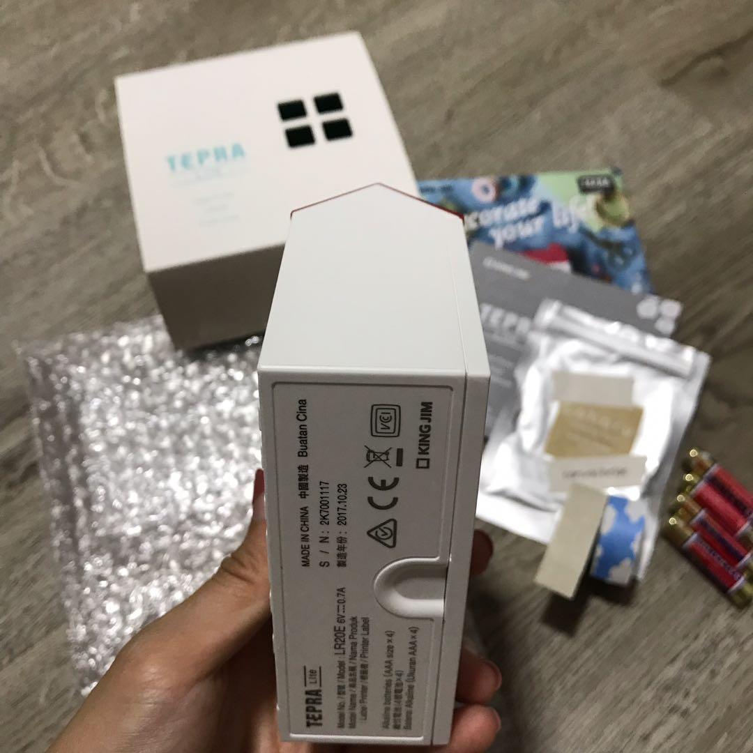 Tepra light label printer, Hobbies & Toys, Stationery & Craft, Craft ...