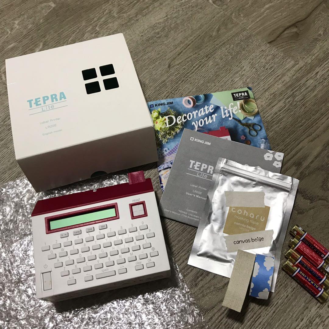 Tepra light label printer, Hobbies & Toys, Stationery & Craft, Craft ...