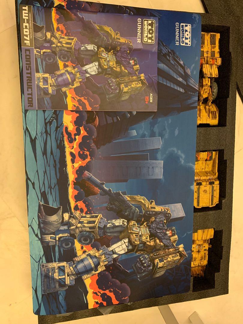Toyworld TW-C07F YELLOW Weathered CONSTRUCTOR Full Box Set Limited ...